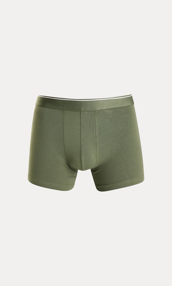 Light green M Chris Cotton Boxer Solid | Men | | Cubus