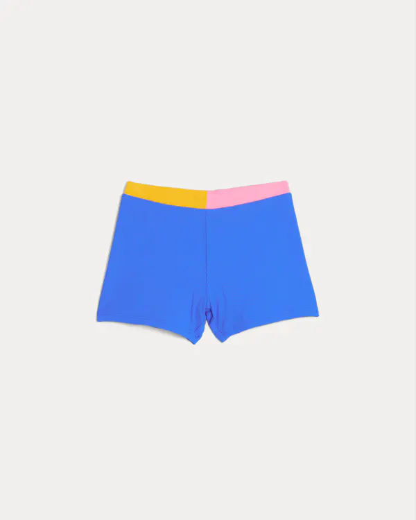 Blue U Surf Rib Swim Shorts | Women | | Cubus