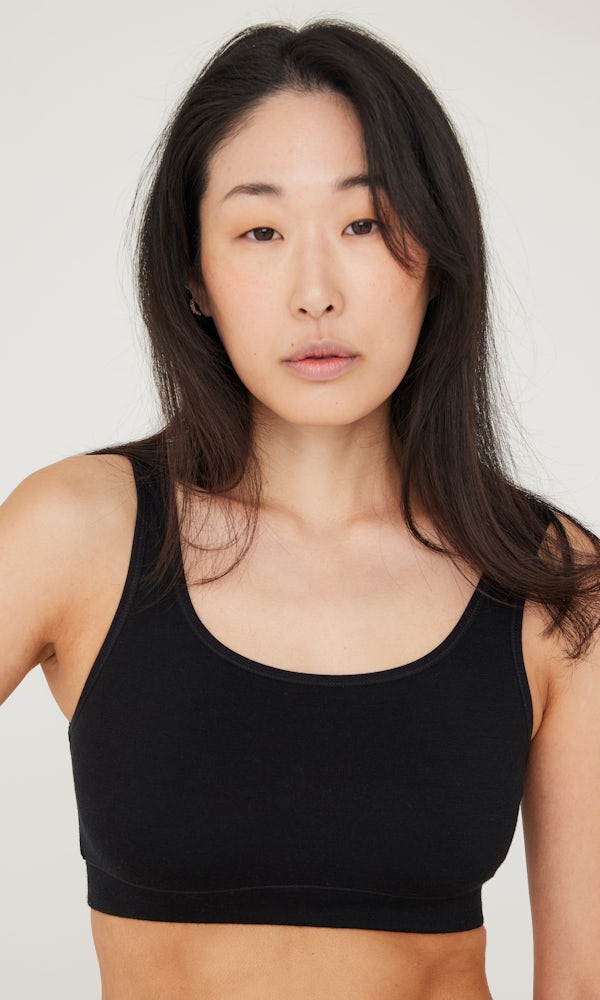 Svart Ullbh i merino | Dameklær | Cubus