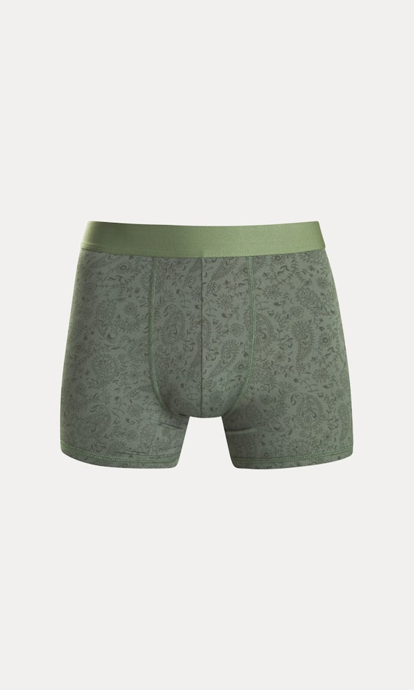 Army green M Sport Microfiber Boxer Prin | Men | | Cubus