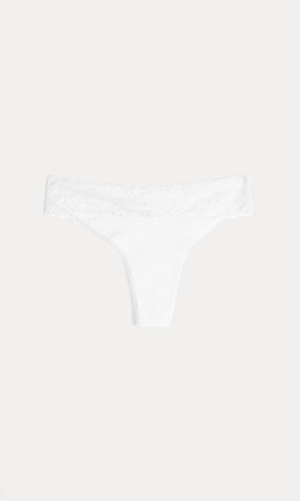 White U Kendra Roll Up String | Women | | Cubus