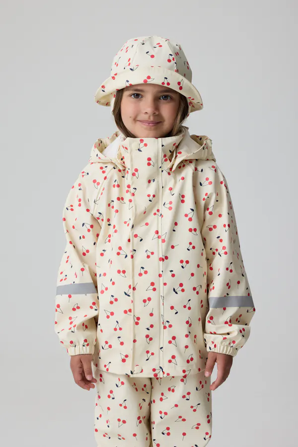 Cremefärgad Regnjacka | Unisex | Jackor - Regnjackor | Cubus
